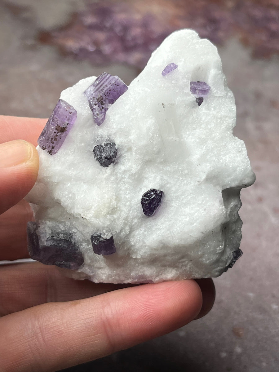 Scapolite crystals in Matrix – Stone Haven Gems