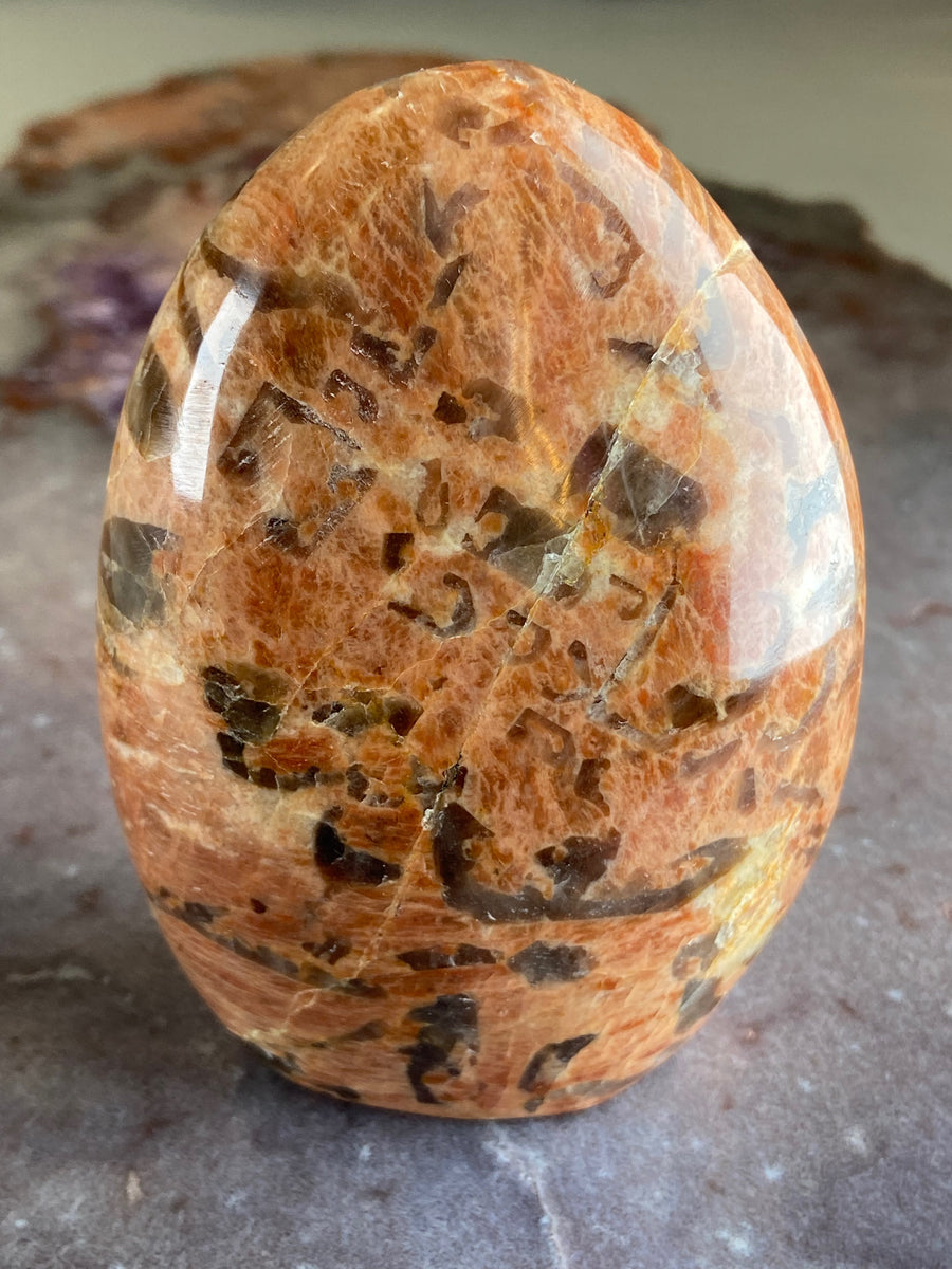 Red Graphic Feldspar free form – Stone Haven Gems