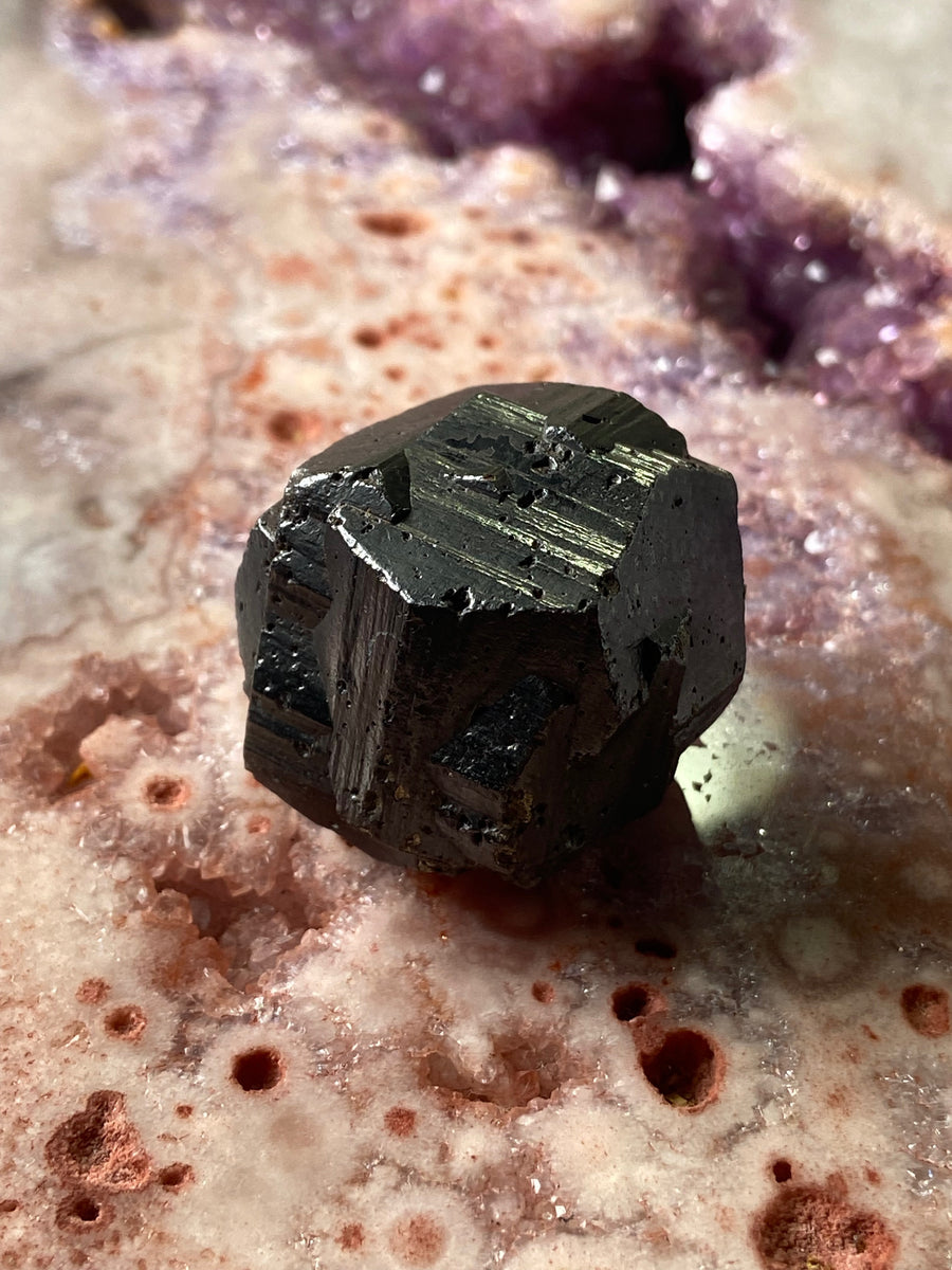 Goethite after Pyrite 4 – Stone Haven Gems